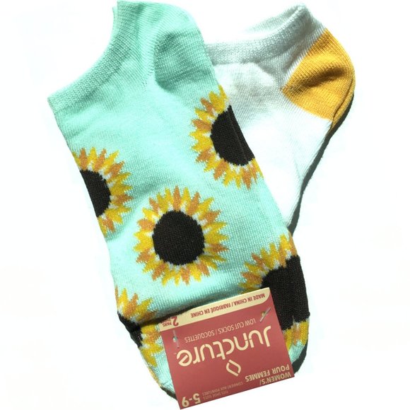 Accessories | 315 Sunflower White Socks | Poshmark